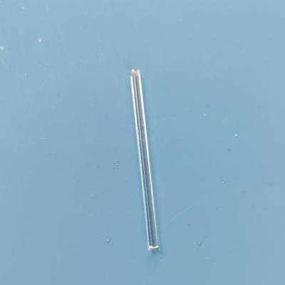 China Semi Circular Transparent Quartz Tube High Temperature Resistant For Semiconductor for sale