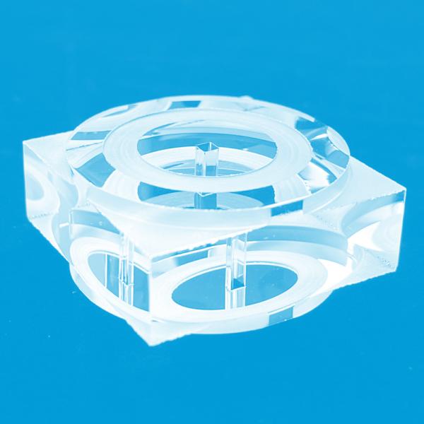 Cnc High Precision Quartz Part Dimension / Shape Customized