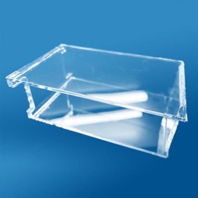 China High Temperature Resistant Quartz Apparatus Irregular Shaped Square Box for sale