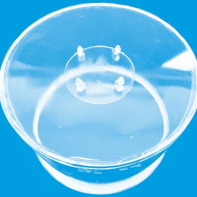 China Clear Fused Quartz Apparatus Glass Reaction Vessel High Precision for sale