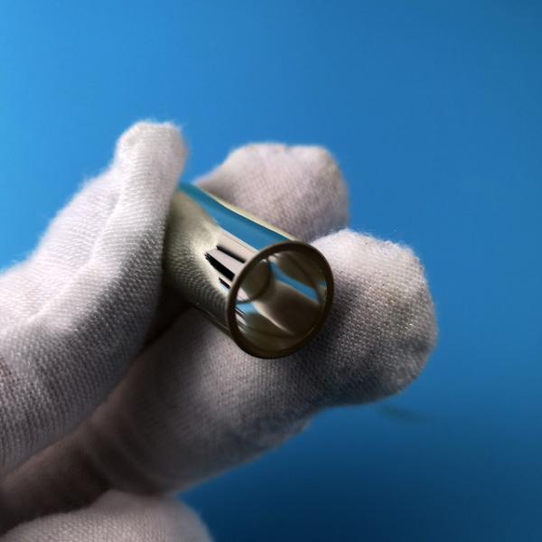 Superfície revestida de prata do tubo de ensaio alto do vidro de quartzo da refletividade para a indústria do laser