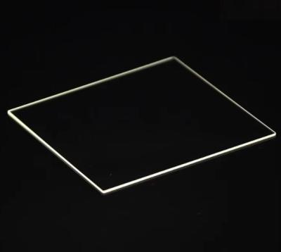 Cina Alta trasmissione luminosa vetro ottico resistente alle alte temperature lamiera di vetro di quarzo per strumento di laboratorio in vendita