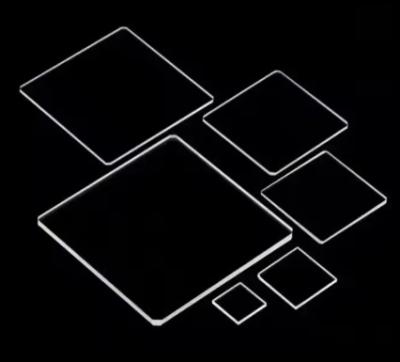 China Customized high-transmittance high-temperature resistant transparent quartz glass plates of different sizes for sale