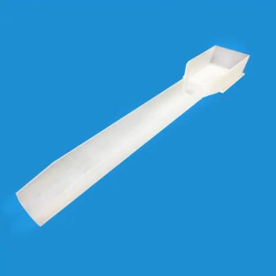 China Milky White Quartz Glass Feeder with 2.2g/cm3 Density and High Performance for sale