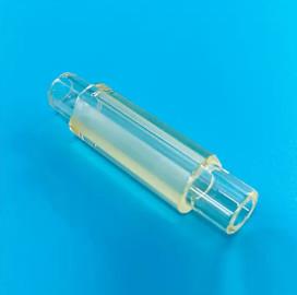 China No Ozone Content Quartz Glass Special-Shaped Tube With Density Of 6.91g/cm3 for sale