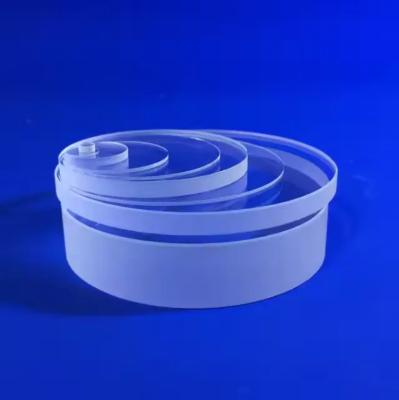 China Customized Transparent Heat Resistant Fused Silica Slab Wafer Quartz Glass Plate for sale
