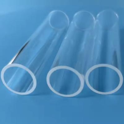 China U Shaped Customized Transparent Quartz Glass Tubes Professional Cutting Services Offered for sale