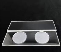 China Customized High-gloss Permeable Quart Plate for sale