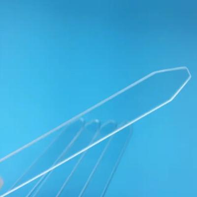 China Rectangle Sight Glass Plate For Laser Spare Parts Cerium-Doped Quartz Material for sale