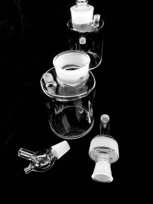 China Quartz Apparatus Glass Vacuum Customized Quartz Bell Jar for sale