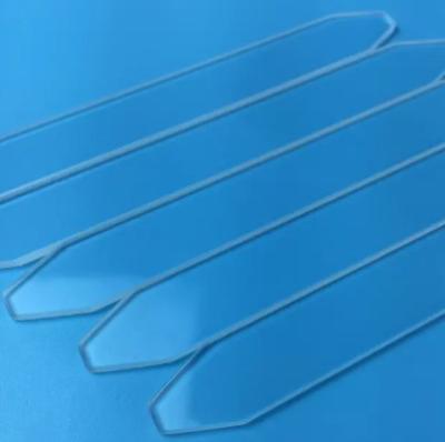 China 1100 Degrees Processing Temperature Square Transparent Cerium-Doped Quartz Glass Filter For Precise Results for sale