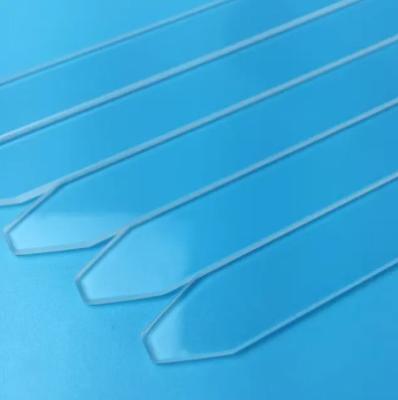 China 1100 Degrees Processing Temperature Square Transparent Cerium-Doped Quartz Glass Filter For Precise Results for sale