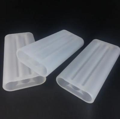 China Medical Three-hole Frosted Quartz Chamber With Polished Or Frosted Surface Treatment for sale