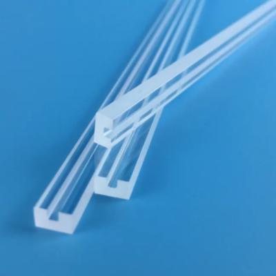China 0.01 Ellipticity Semi-conductor U-shaped Quartz Rods for Precision for sale