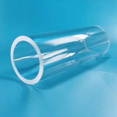 China Polished Transparent Quartz Glass Tube for Customized Industrial for sale