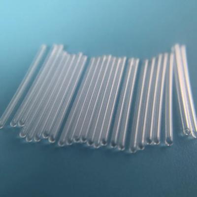 China Polished Quartz Glass Tube With One End Sealed Clear And Transparent Material for sale