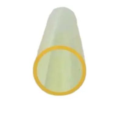 China Optimize Processes Yellow Samarium-Doped Fused Quartz Tube of 6.91g/cm3 Density for sale