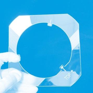 China 1280°C Deformation Point Transparent Quartz Glass Plate For Temperature Environments for sale