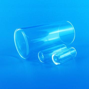 China Fused quartz tube closed at one end for Superior and Durability for sale
