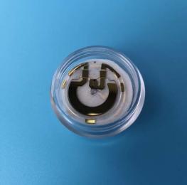 China Gold Plated Quartz Pendulum OD 22.23mm For Flexible Accelerometer for sale