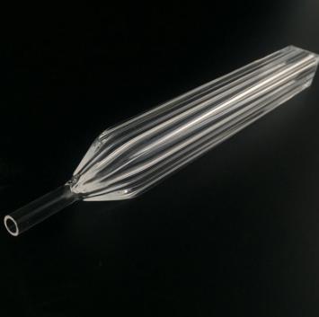 China Polished Outer Square Inner Circular Quartz Glass Tube high temperature For Industry for sale