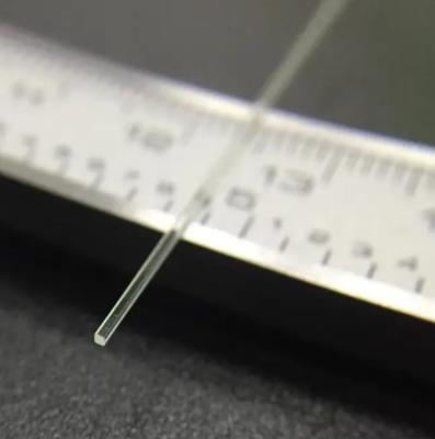 China Rectangular High Pressure Quartz Tube Processing At 1100 Degrees Polished Or Frosted Finish for sale
