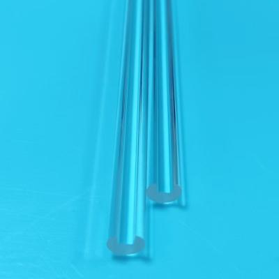China Semi Circular Groove Fused Quartz Substrate 4×3.6×185mm Precision Machined for sale