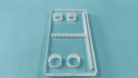 China 40 Array Optical Precision Bracket 60mm × 32mm × 5mm High Flatness Optical Mounting Base For Optical Sensor Arrays for sale