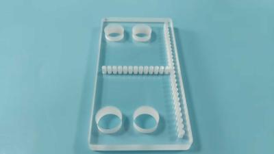 China 40 Array Optical Precision Bracket 60mm × 32mm × 5mm High Flatness Optical Mounting Base For Optical Sensor Arrays for sale