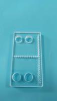 China 40 Array Optical Precision Bracket 60mm × 32mm × 5mm High Flatness Optical Mounting Base For Optical Sensor Arrays for sale