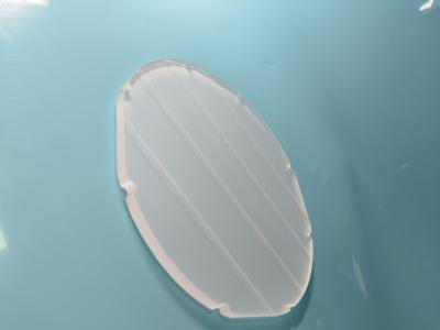 China Coated Glass Carrier Stage 150mm Diameter 6mm Thick Optical Coating Surface for sale