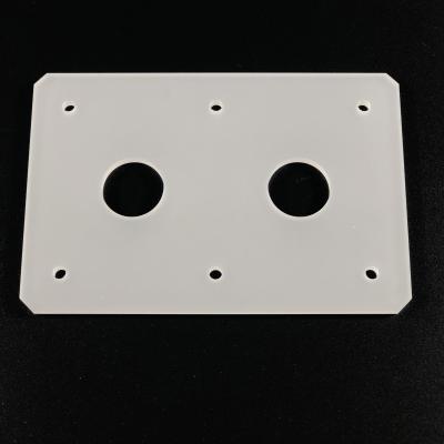 Китай Сплавленное подвергая механической обработке стекло кварца прорезало Cnc разделяет высокотемпературное сопротивление продается