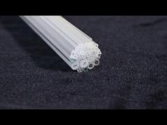 Small Square Quartz Tube Side Length 0.5*0.5*0.3*0.3mm For Laboratory