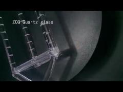 Lab High Purity Quartz Carrier Glass Boat For Silicon Wafer