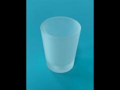 Cnc Machinaal bewerkte Verspreider die die Kwartsglas machinaal bewerken voor het Sputteren van Coater wordt geschoten