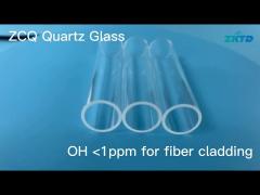 Manufacturers Processing High Purity Quartz Capillary Rod Transparent High Temperature Resistant Quartz Glass Capillary