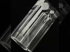 Excellent Optical Clarity Quartz Rinse Tank for Custom Quartz Apparatus Optimize Process