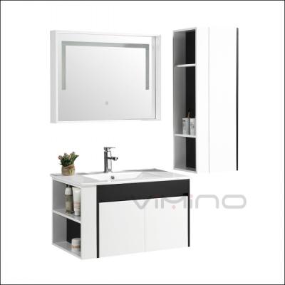 China Luxury PVC Bathroom Cabinet From Zhejiang Province China Modern Vanity Units For Bathrooms for sale