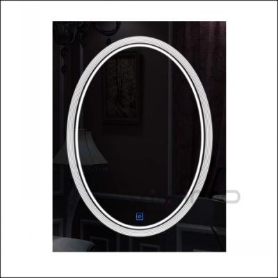China LED Bluetooth Speaker Makeup Mirror LED Illuminated Mirrors For Bathrooms for sale