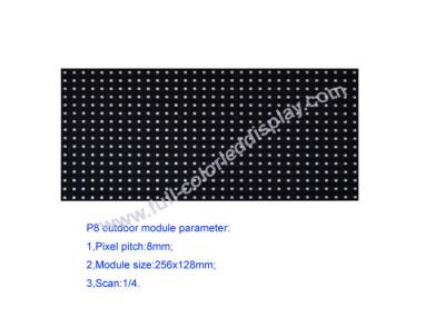China Hoge de Module Gemakkelijke Installatie 256mmX128 Mm van de Helderheidsp10 Rgb Geleide Vertoning Te koop