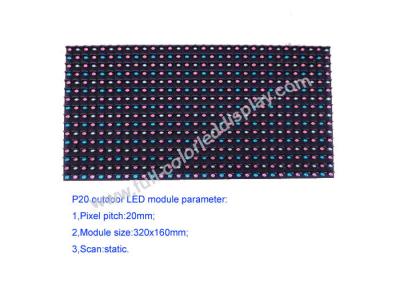 China El alto P20 restaura el gabinete a todo color del aluminio del módulo de la pantalla LED en venta