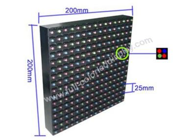 China Módulo tricolor de DIP346 P25 LED, módulo llevado flexible Moisureproof en venta