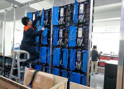 Cina 256 l'esposizione della fase di x128 4Mm LED, colore pieno ha condotto il ° del modulo la H 140, angolo del ° di V 140 in vendita