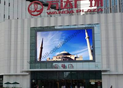 Cina Facile faccia funzionare l'installazione fissa all'aperto del montaggio della parete dell'esposizione di LED SMD3535 P6 in vendita