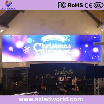 China Indoor led billboard Lange levensduur 100000 uur Breed zichtpunt AC100-240V Invoerspanning Te koop