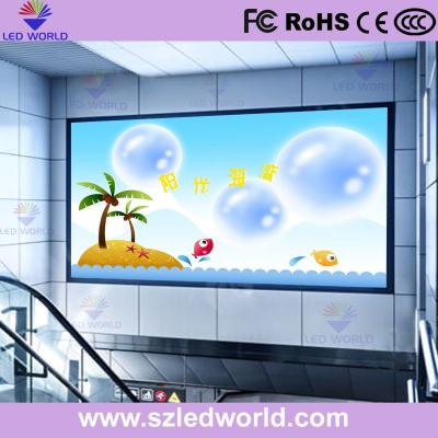 China Aluminiumlegering Buitenverhuur LED-scherm 140° kijkhoek 14 Bit Grayscale Synchronisatiesysteem Te koop