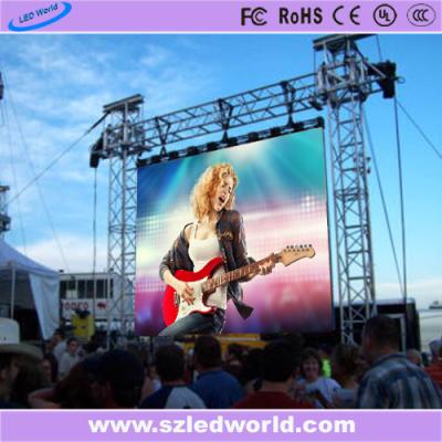 China Helderheid > 5000 cd/m2 Buiten Led Screen Huur breed zichtpunt Lange levensduur Te koop
