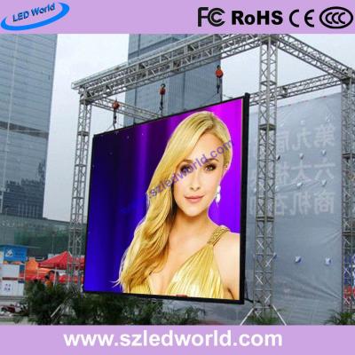 China 3.91mm kristalhelder resolutie Buiten Huur LED-paneel met brede 140° kijkhoek Te koop