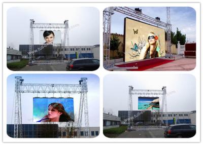 China Lichte Dunne Openlucht LEIDENE Videomuurhuur 6mm de Blauwe Matrijs van de Pixelhoogte - Gietend Kabinet Te koop