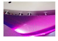 China Round Indoor Fixed LED Display P3.91 Curved Module Shape Fixed Installation for sale